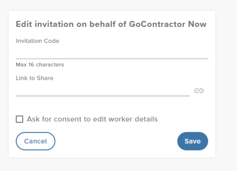 How to enable 'Ask for consent to edit worker details'?